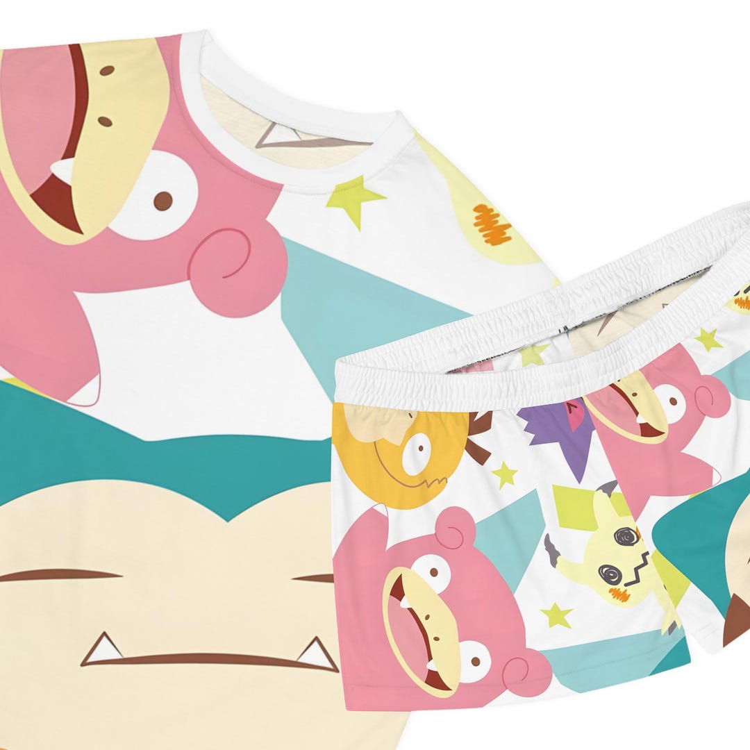 Ajama Set, Cartoon Pjs, Cute Sleepwea, Fun Loungewear, Funny Pajama ...