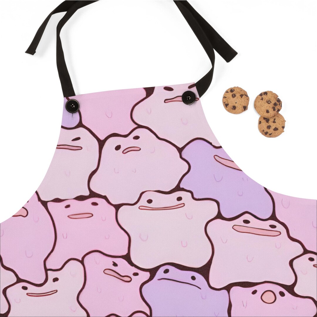 Apron Kawaii Pokemon , Anime Cooking Apron for Foodies | Fun Chef Apron ...