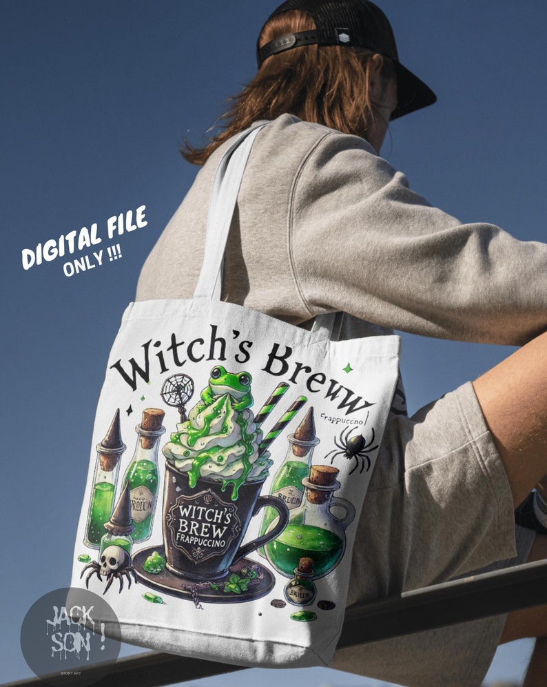 Witch Brew Mug PNG Halloween PNG, Witch Brew,halloween Lover Gift ...