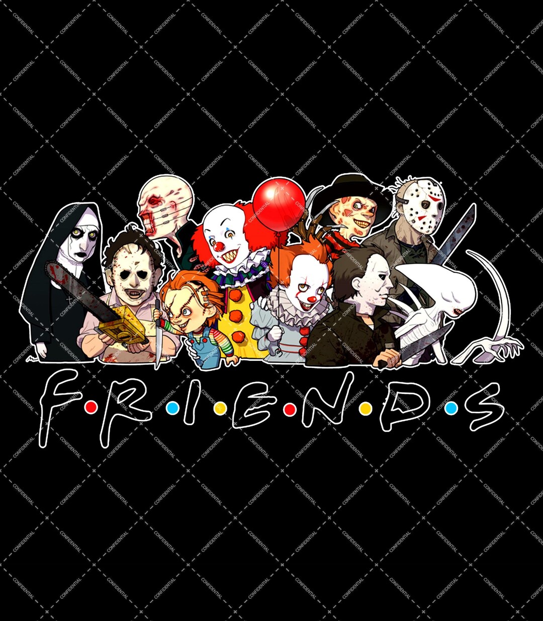Killers Friends Png, Movie Killer Png, Scary Halloween Png, Horror ...