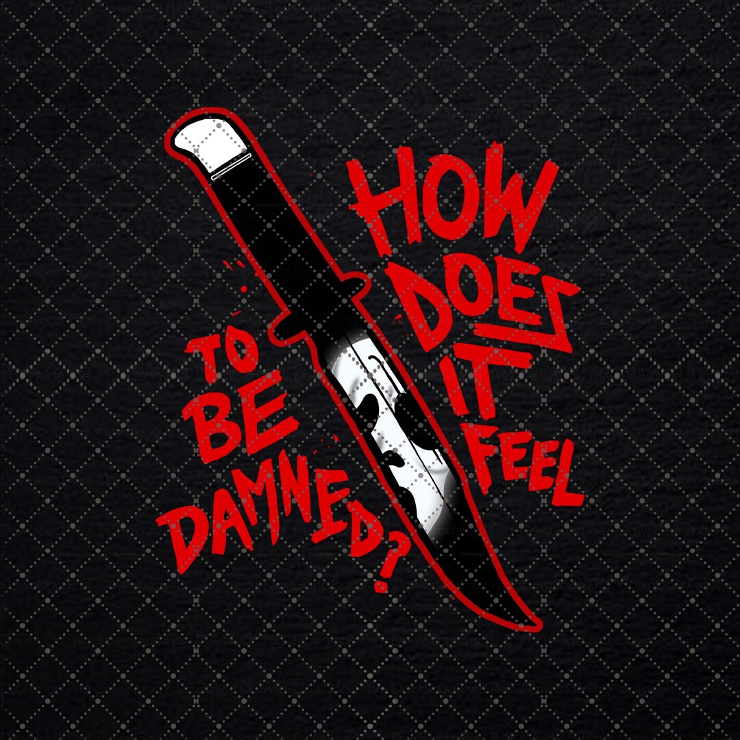 Ghostface How Does It Feel Knife Halloween Horror Movie Png, Halloween ...