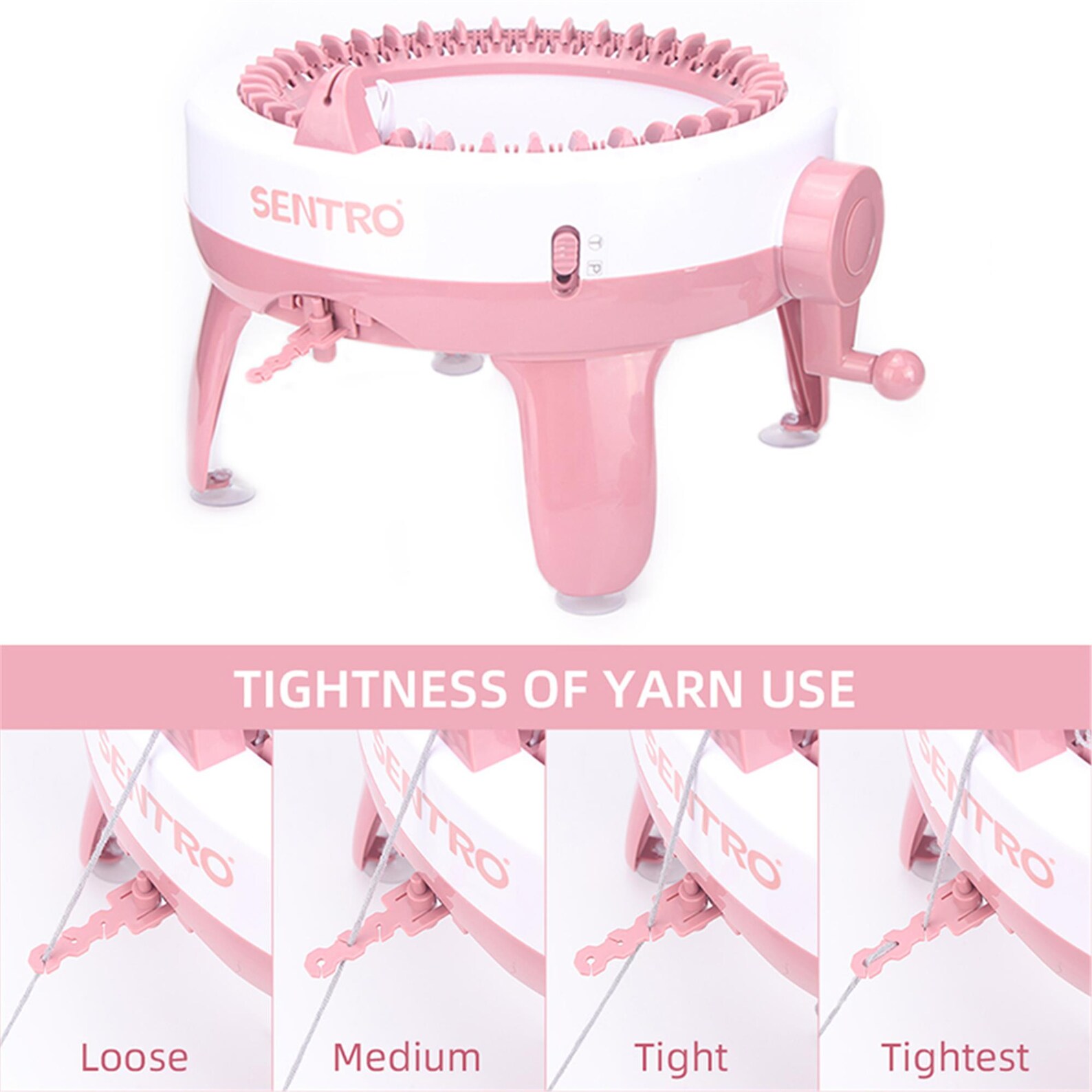 40-needle Hand Knitting Machine DIY Hand Knit Scarf Sweater for Adult ...