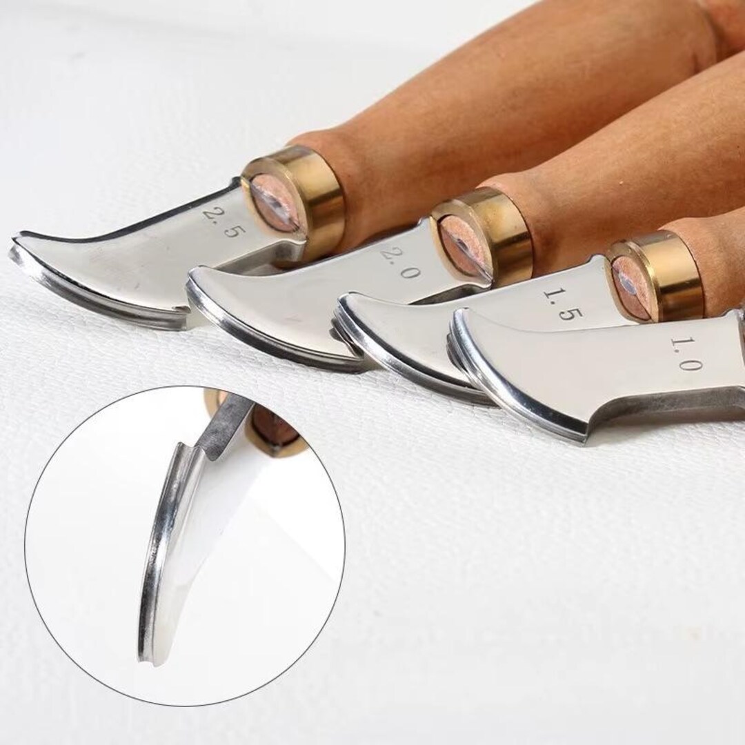 Leather Edge Creaser Tool Stainless Steel Edge Marking Tool ...
