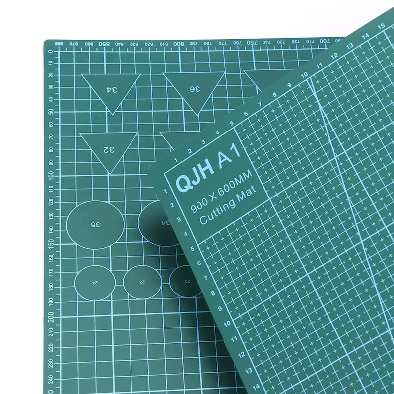 Double-sided PVC Cutting Mat for Leathercraft, Knife & Mallet Work ...