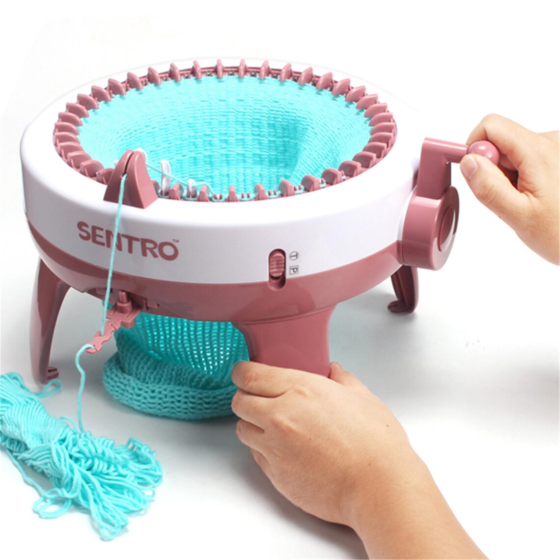 40-needle Hand Knitting Machine DIY Hand Knit Scarf Sweater for Adult ...