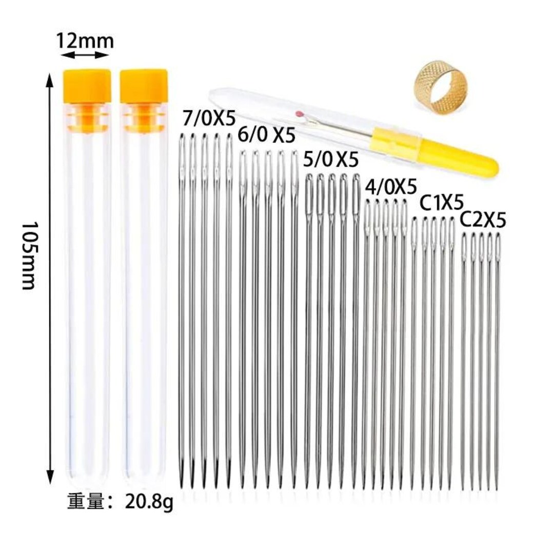 DIY Sewing Package Needles, Blind Set, Side Opening Hole, Fast Breaking ...