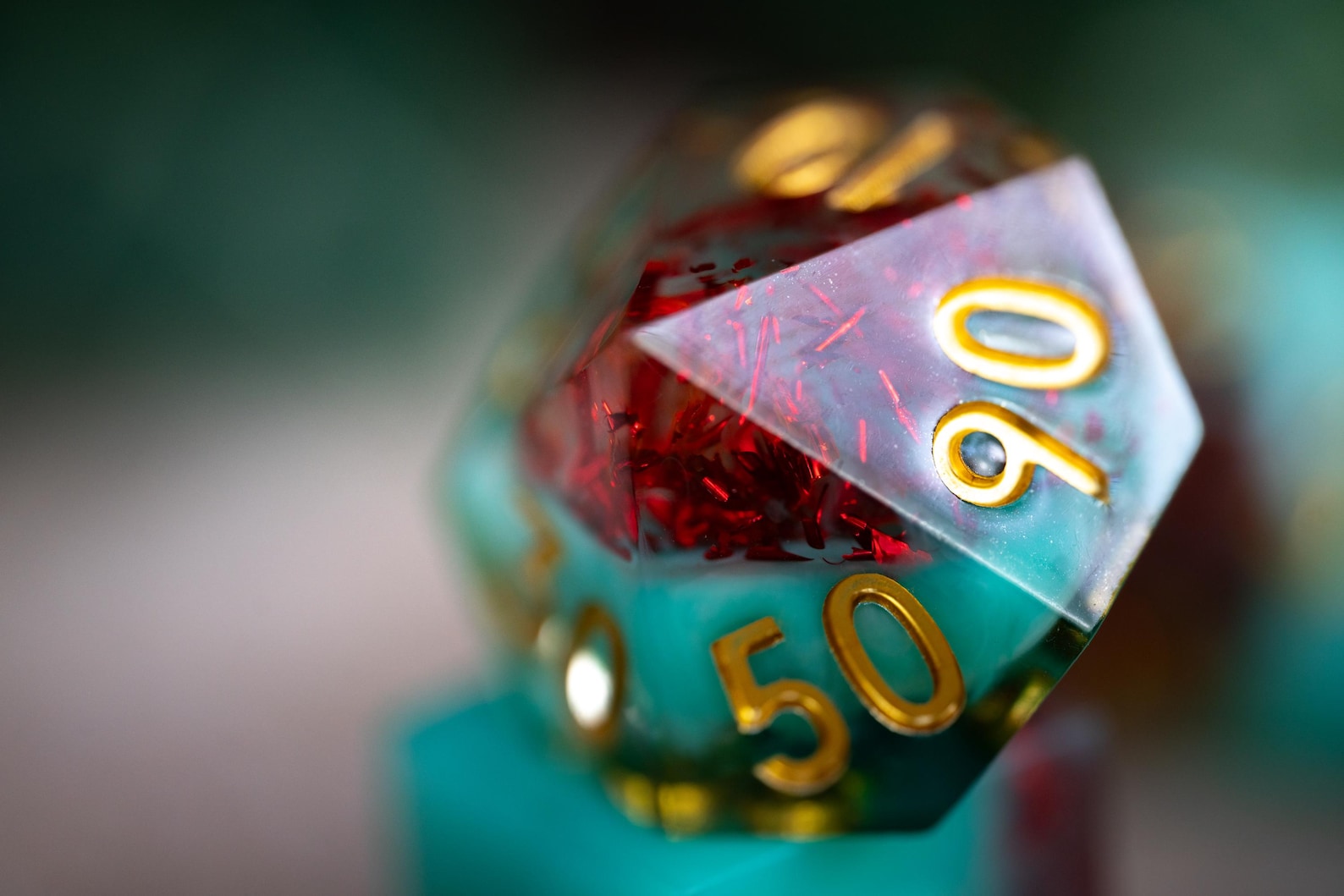 Dnd Dice / Sharp Edge Dice / Glitter Dnd Dice Set / Teal Dice / Seafire ...