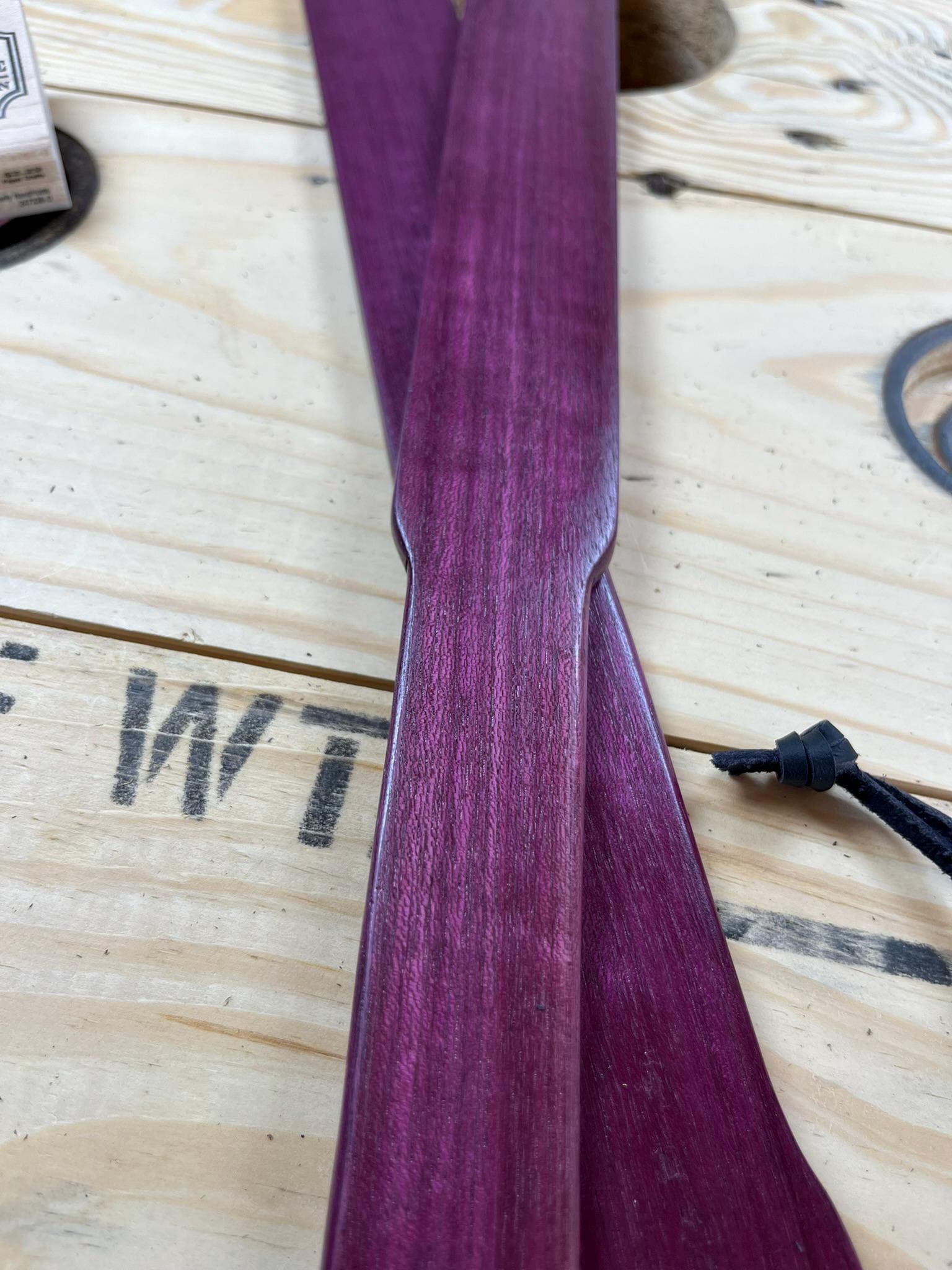 Mature - Purple Heart Ruler Paddle Paint Stick Discipline Paddles ...