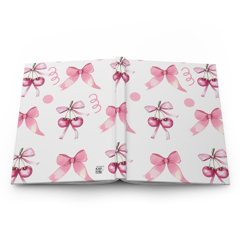 Pink Aesthetic Planner With Bows, Journal, Coquette Aesthetic Lovers ...