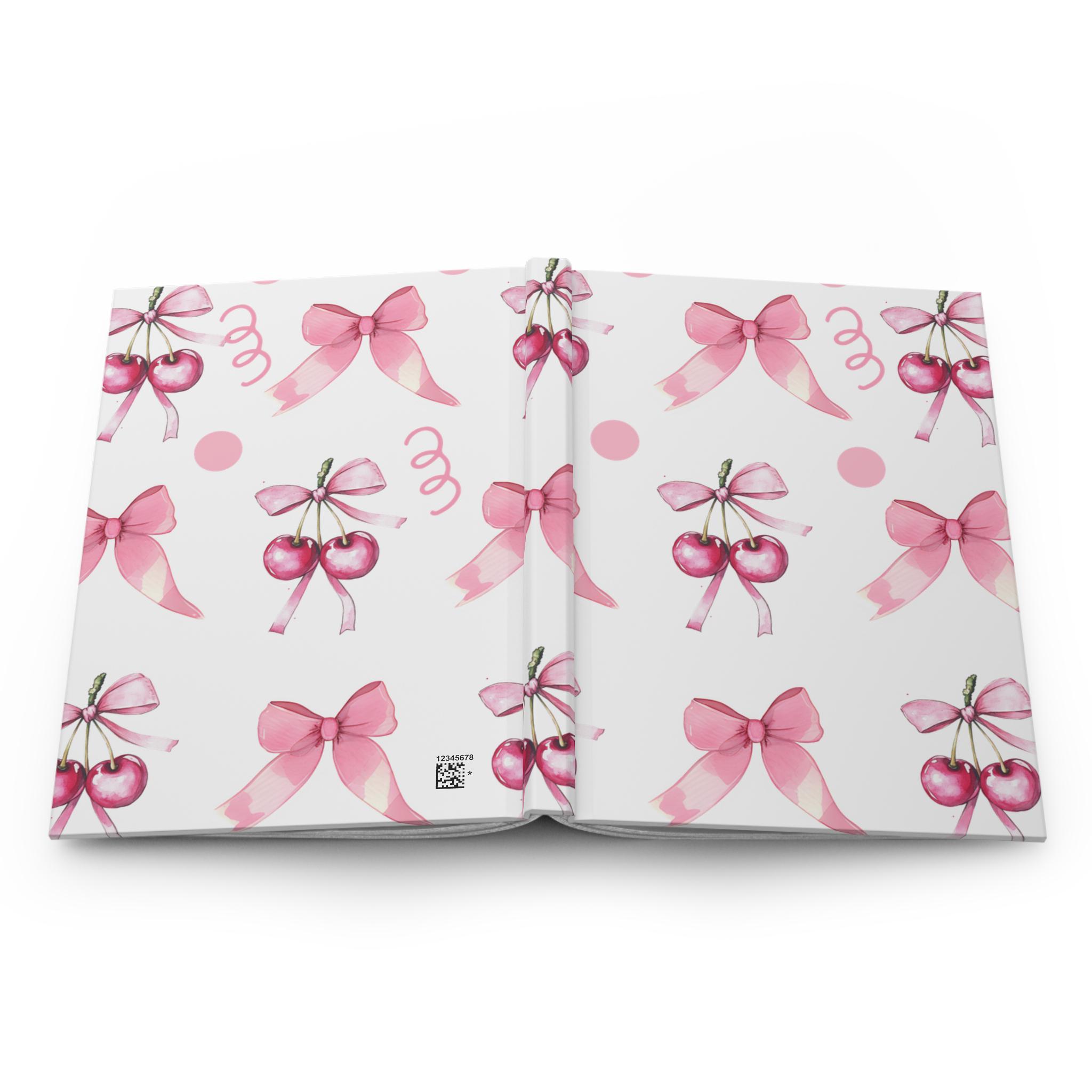 Pink Aesthetic Planner With Bows, Journal, Coquette Aesthetic Lovers ...
