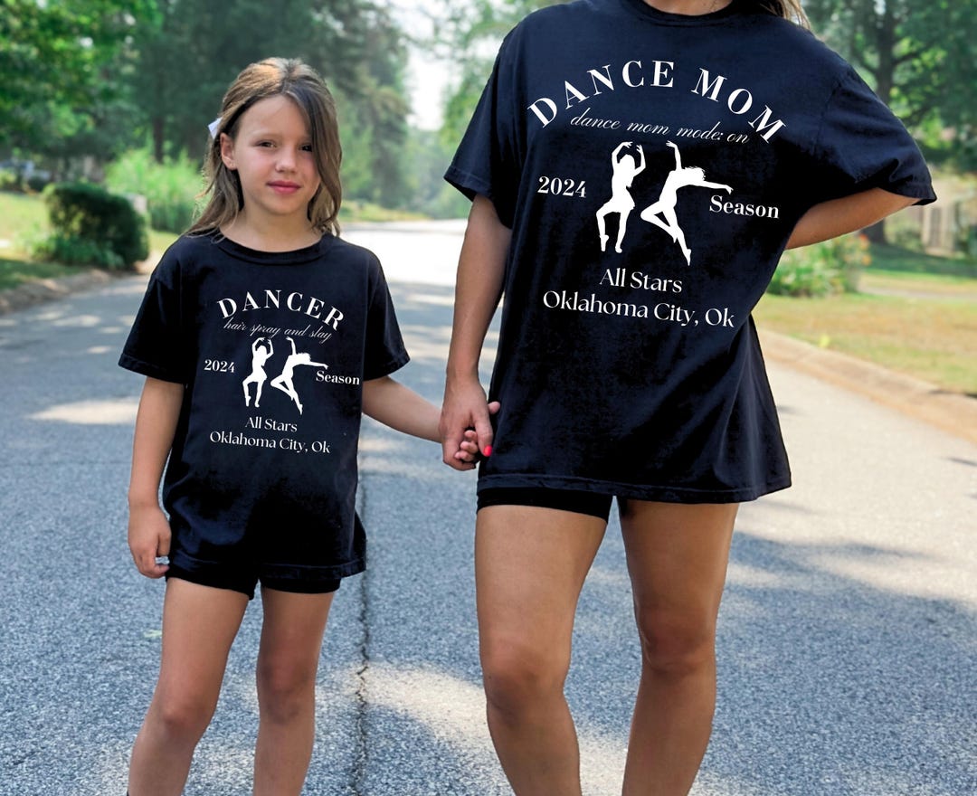 Customizable Dance Mom Personalized Shirt, Dancer Competition Shirt ...