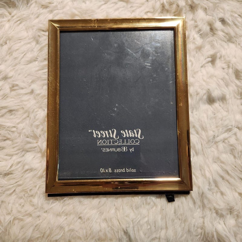 Brass Picture Frame - Etsy