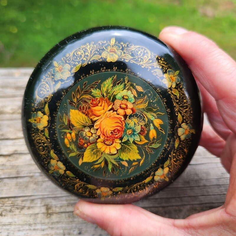 Russian Lacquer Box - Etsy