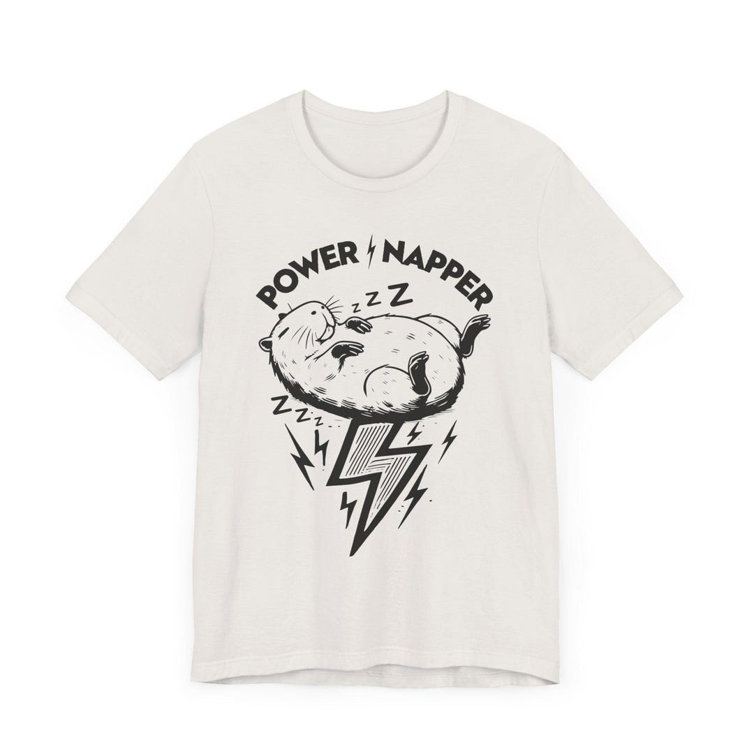 POWER NAPPER, Cute Capybara T-shirt - Etsy