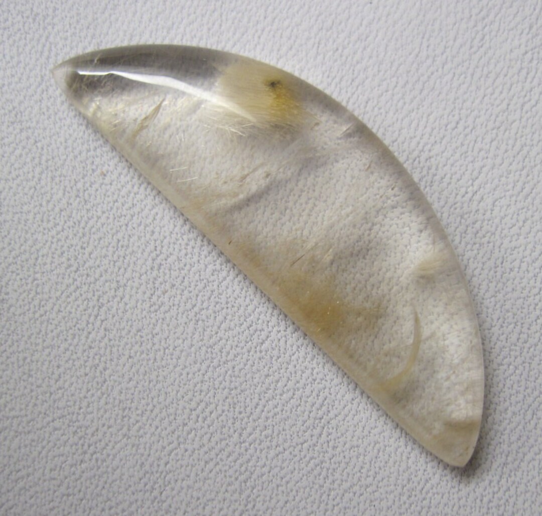 Rutilated Quartz Freeform Cabochon - Etsy