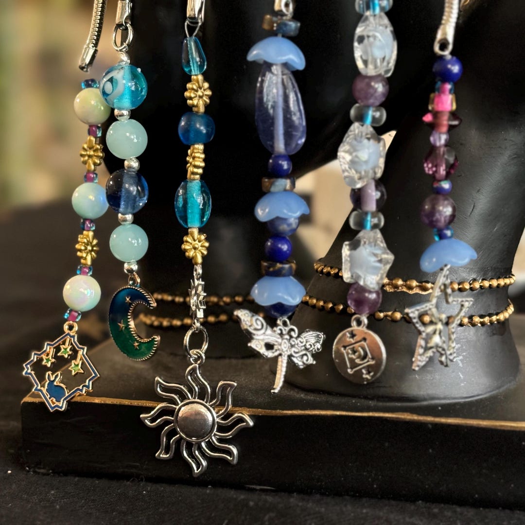 Witchy Keychains - Etsy
