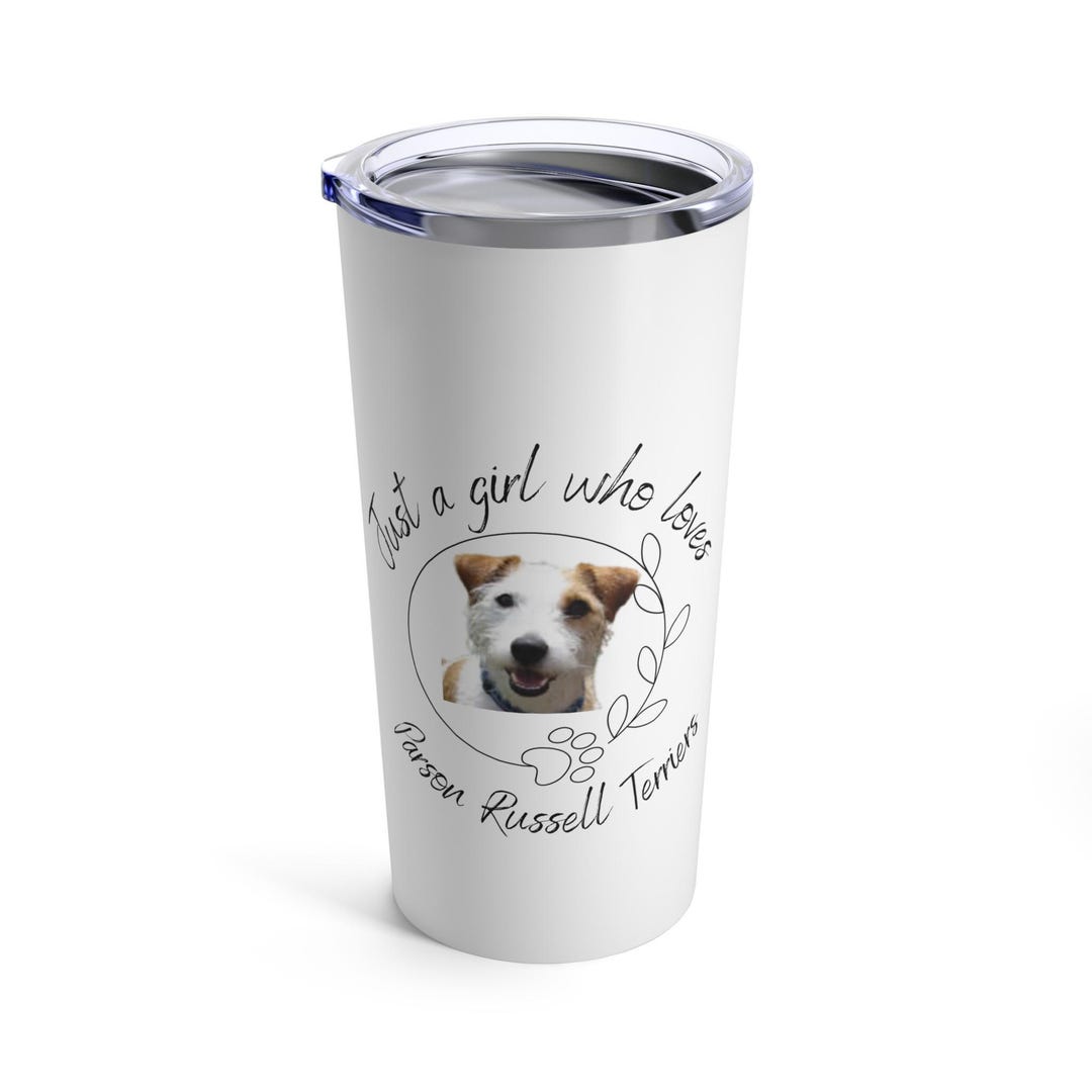 Parsons Russell Terrier Cute Dog Breeds Illustrated Tumbler Canine ...