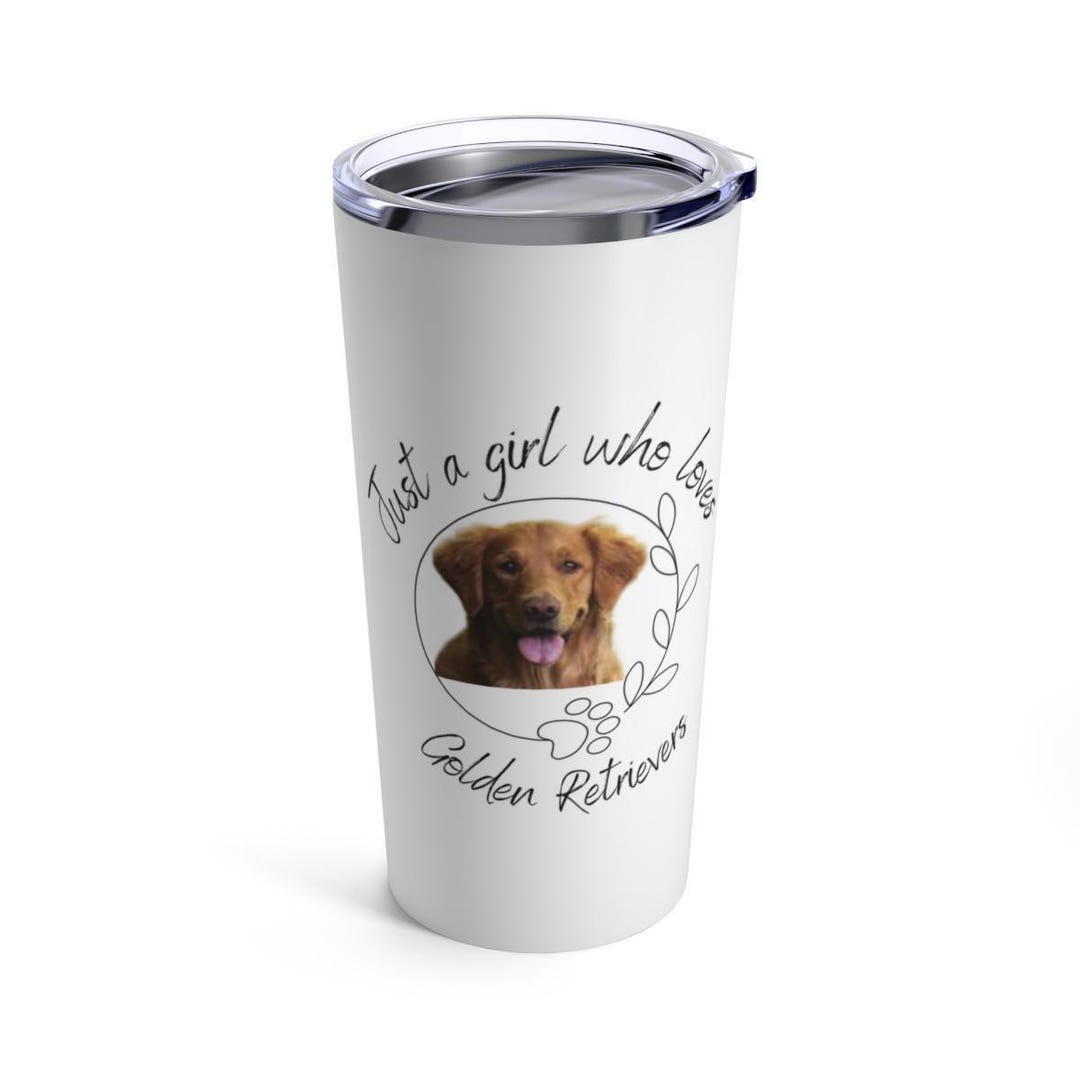 Golden Retriever Tumbler: Dog Mom Travel Mug Gift - Etsy