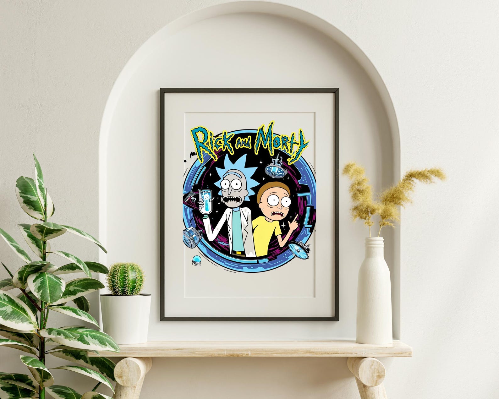 Unique Mortyy Shirt Design and Poster Art - High-quality Vector Files ...