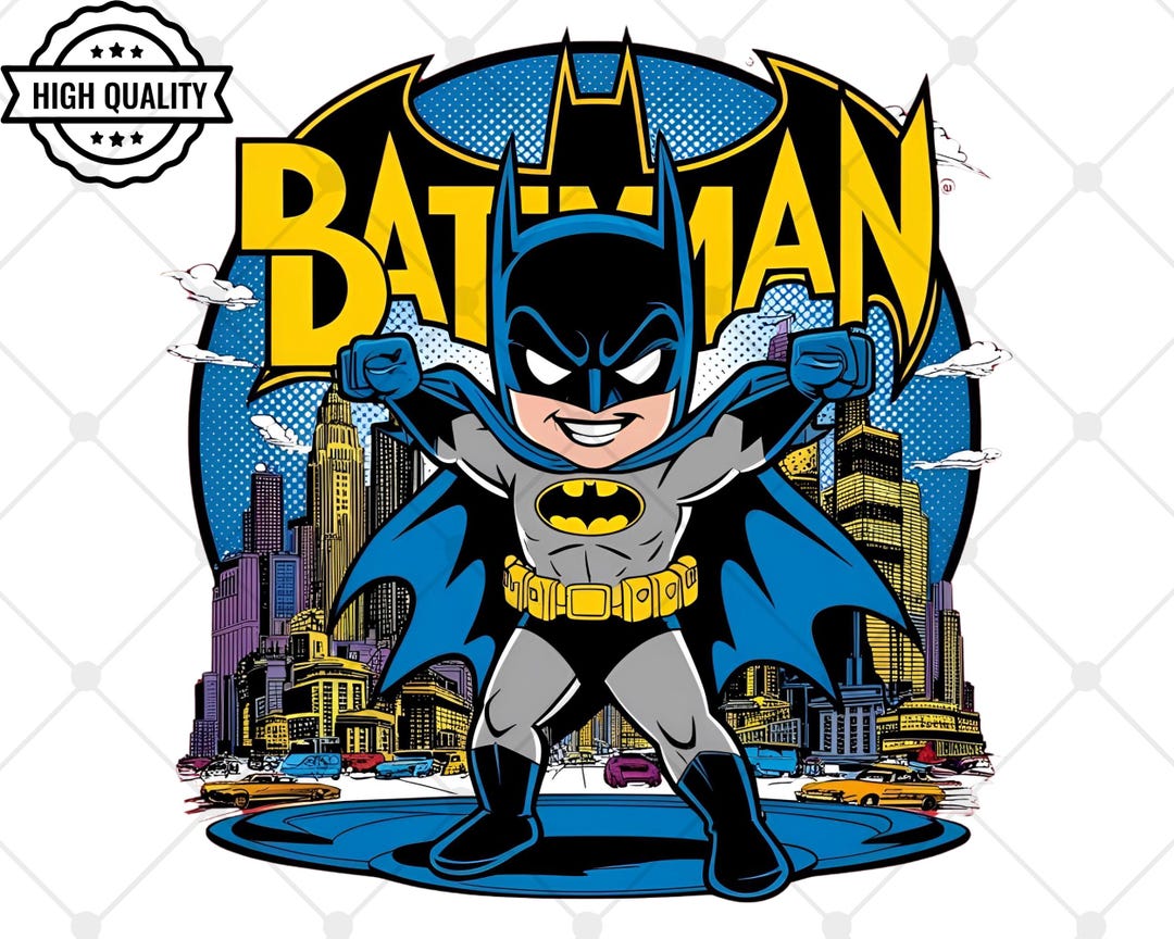 Cute Baby Betmen PNG Clipart - Funny Batman Cartoon Digital Download ...