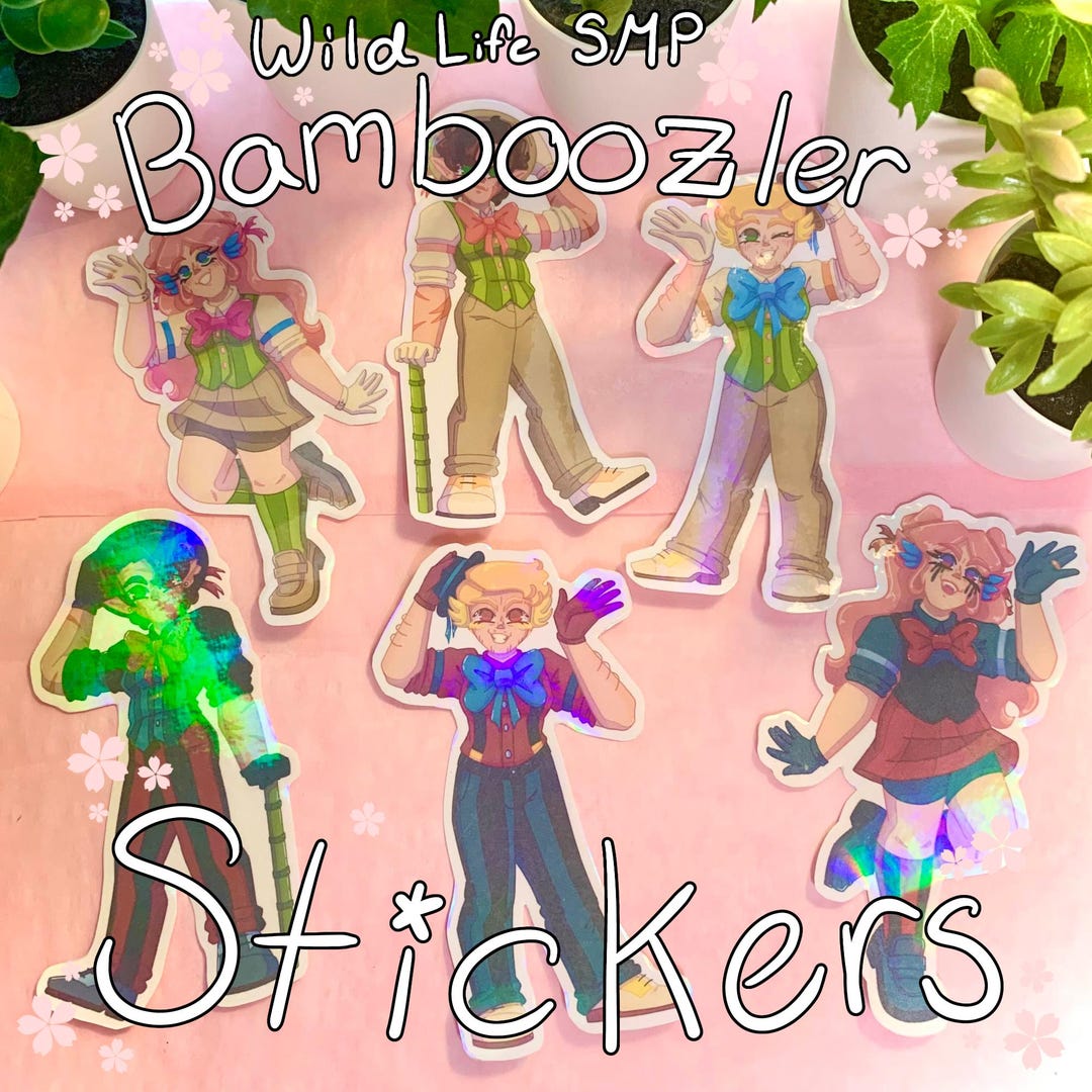 Wild Life SMP Bamboozler Sticker Set - Etsy