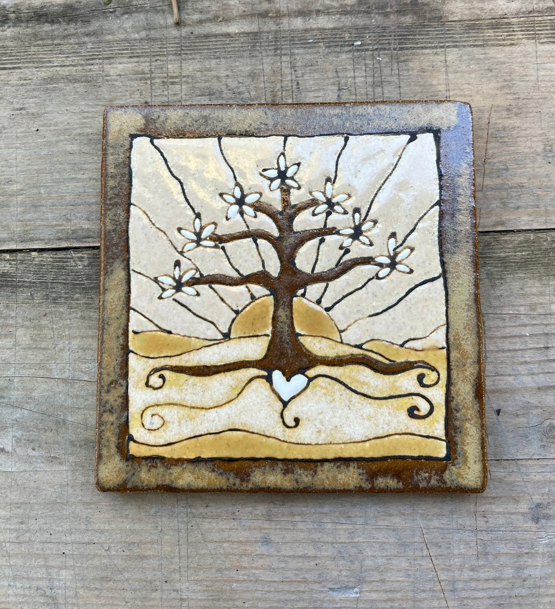 Tree of Life Tile - Etsy