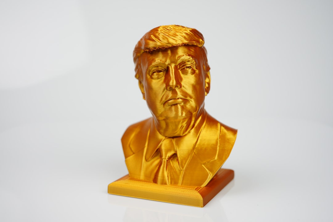 Donald Trump Presidential 3D Printed Bust 6in Statue - Etsy