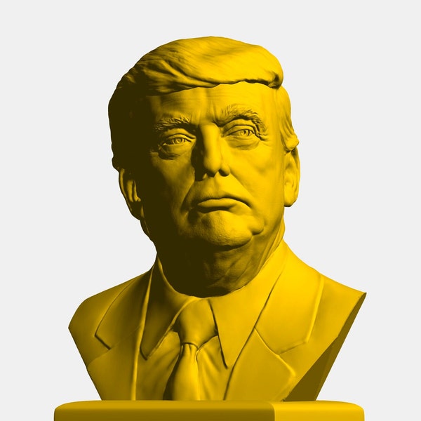 Trump 3d Print Files - Etsy