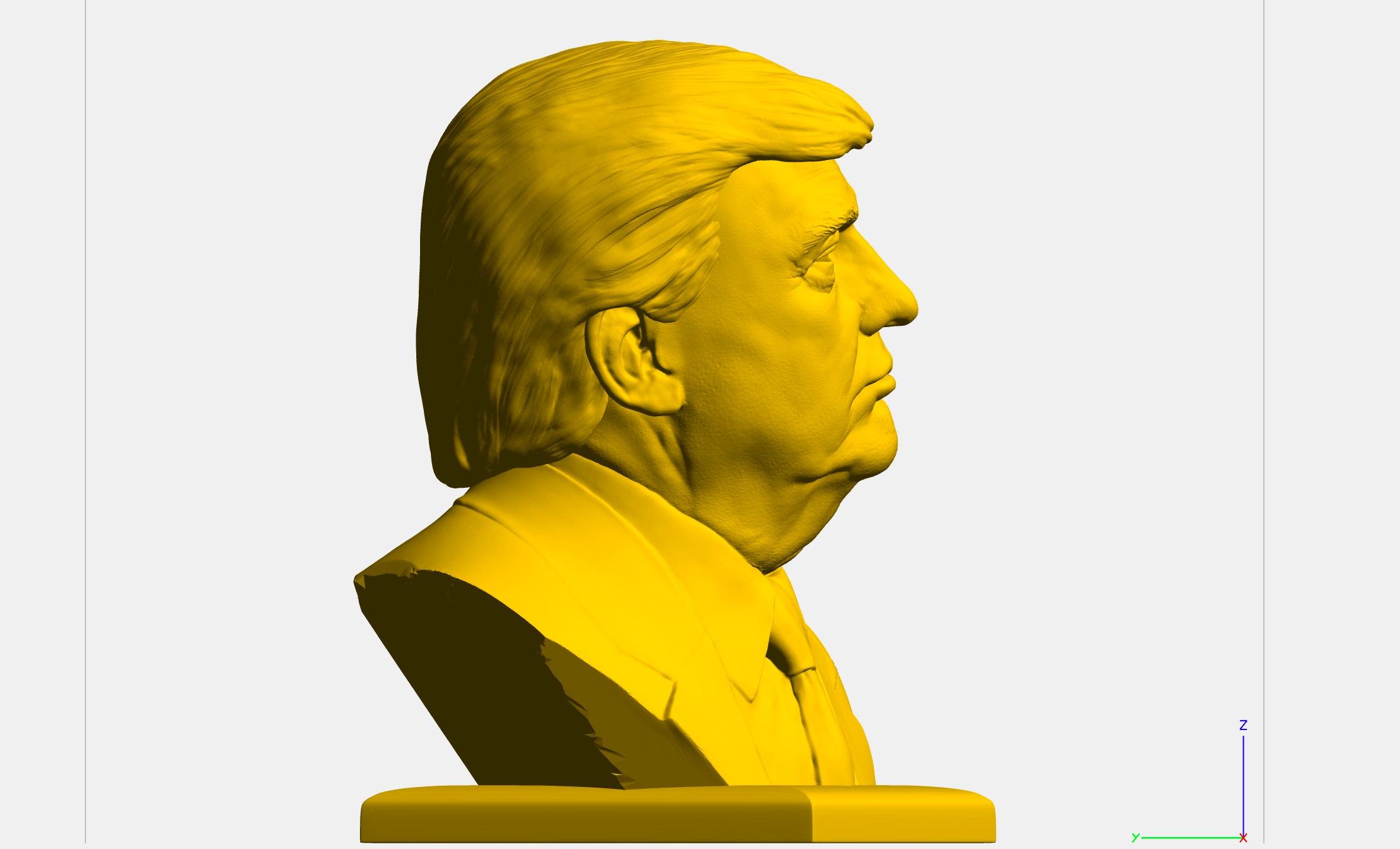 President Donald Trump 3D Bust (digital File) - Etsy