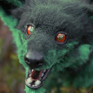 Cú Sith Artdoll, Fairy Dog, Puppy, Scottish Mythical Creature - Etsy