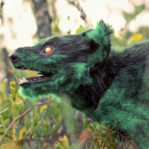 Cú Sith Artdoll, Fairy Dog, Puppy, Scottish Mythical Creature - Etsy