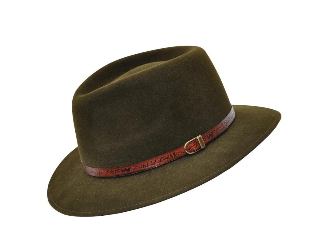 Wool Slouch Hat Hunting Style Slouch Hat Forest Slouch Hat Boardmans ...
