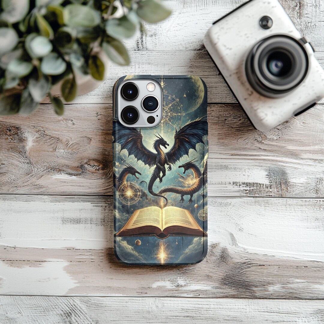 Fantasy Dragon Phone Case, Magical Phone Cover, Mythical Creature ...