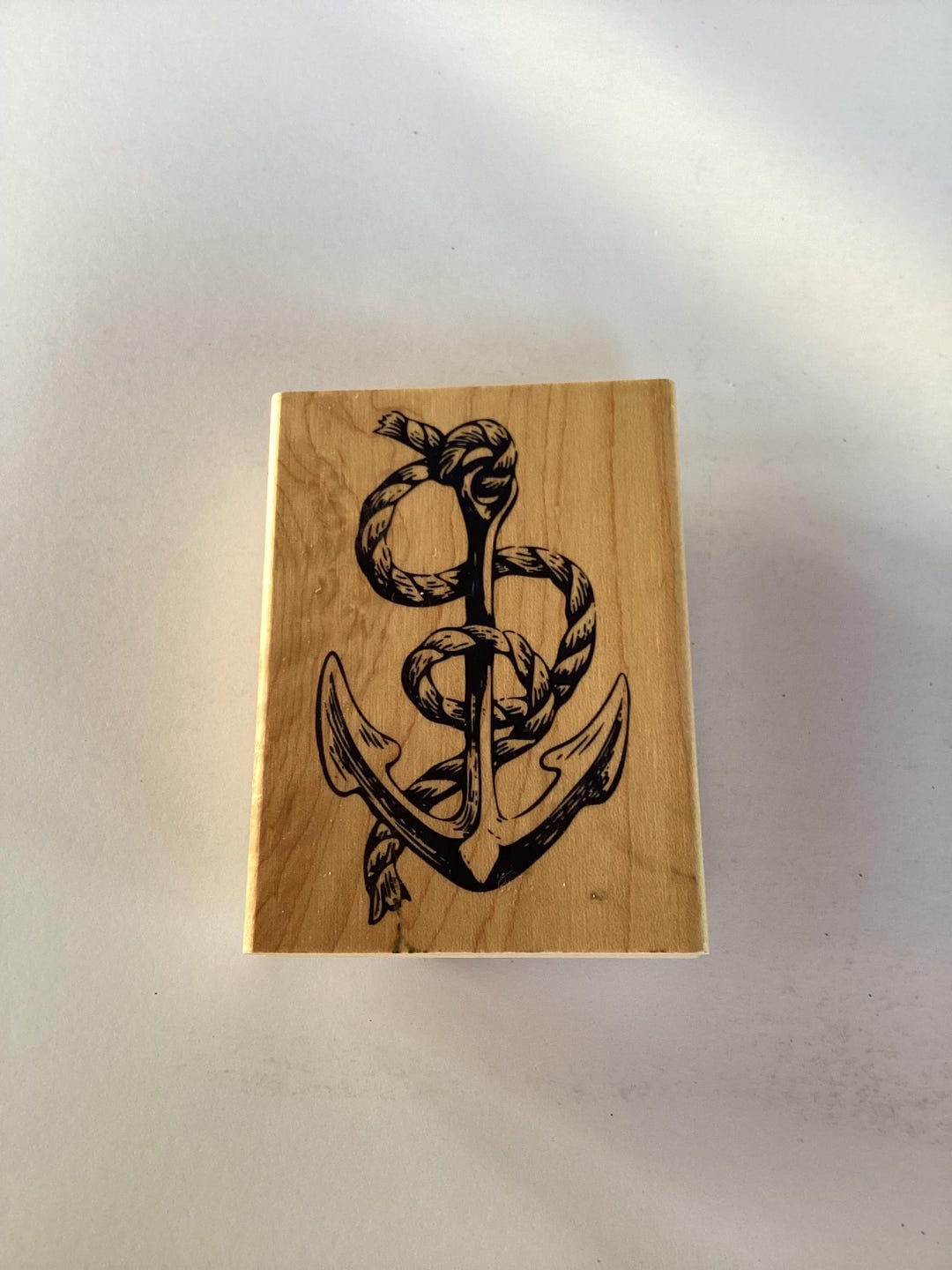 Anchor Rubber Stamp - Etsy