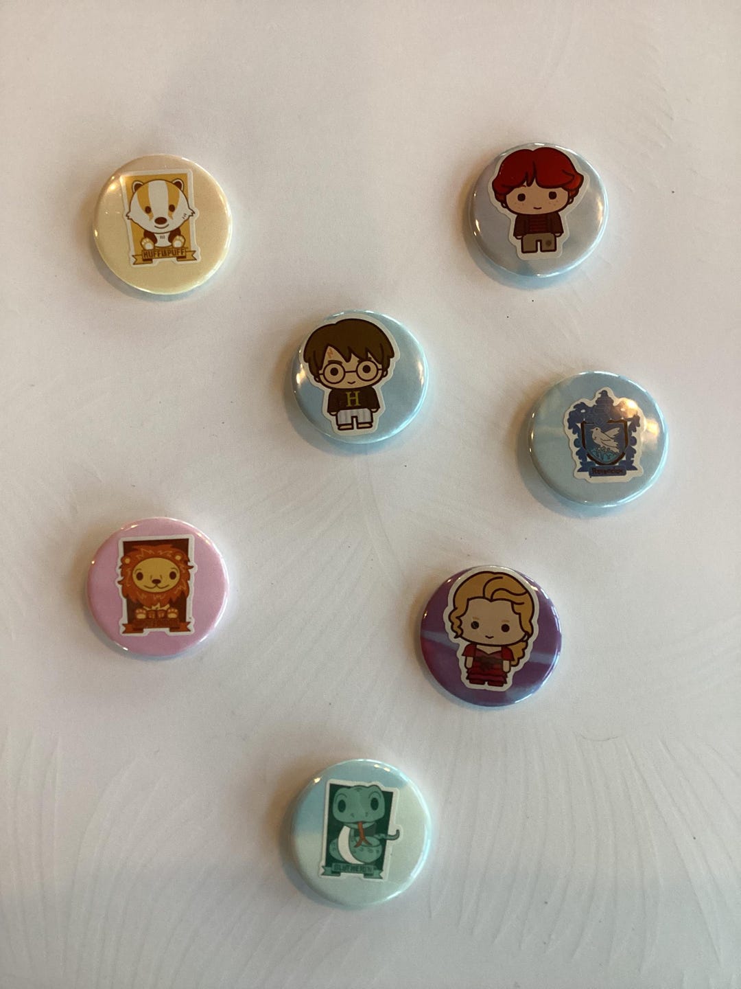 Harry Potter Ron Weasley Hermione Granger Pins Gryffindor Ravenclaw ...