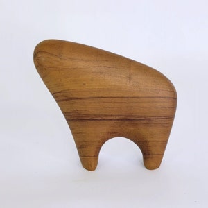 Ostergaard Carved Teak Bear Figure P J Østergaard Vintage - Etsy