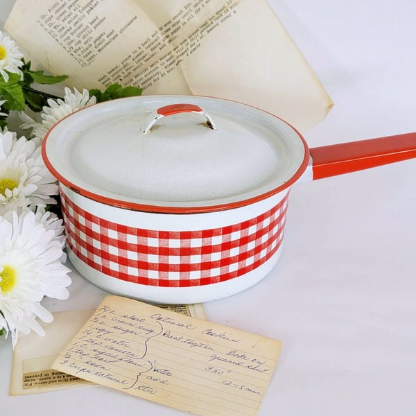 Enamelware Pot - Etsy