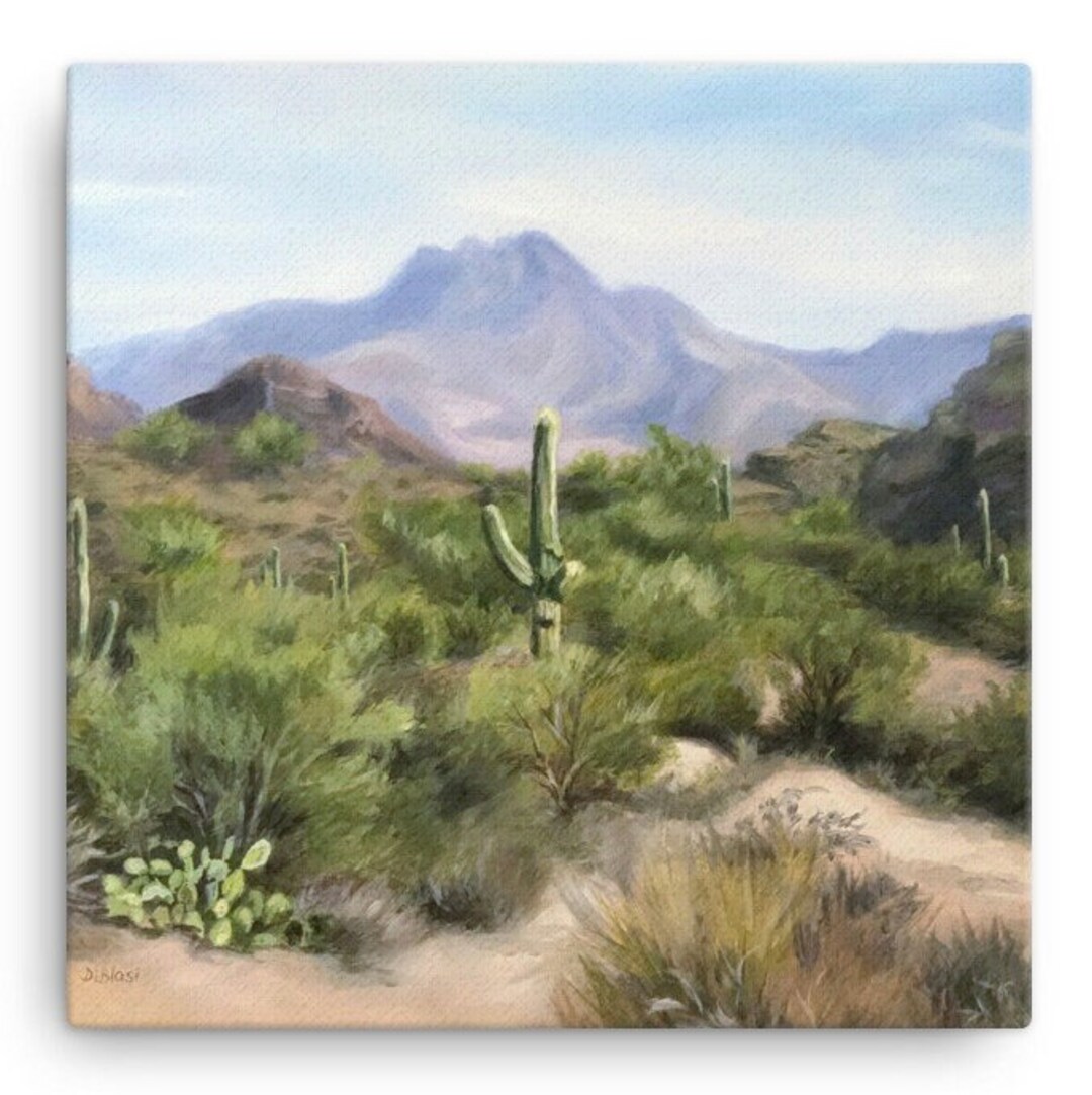 Four Peaks View From First Water Trail - Etsy