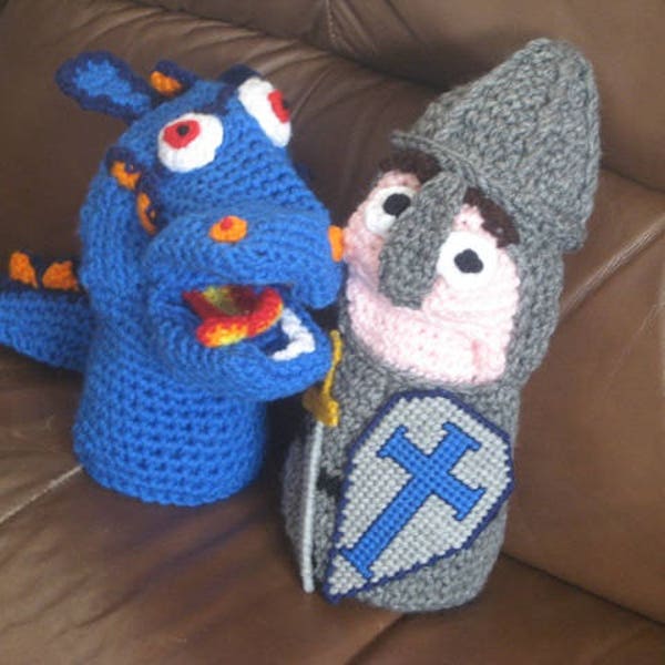 Knight Puppet - Etsy