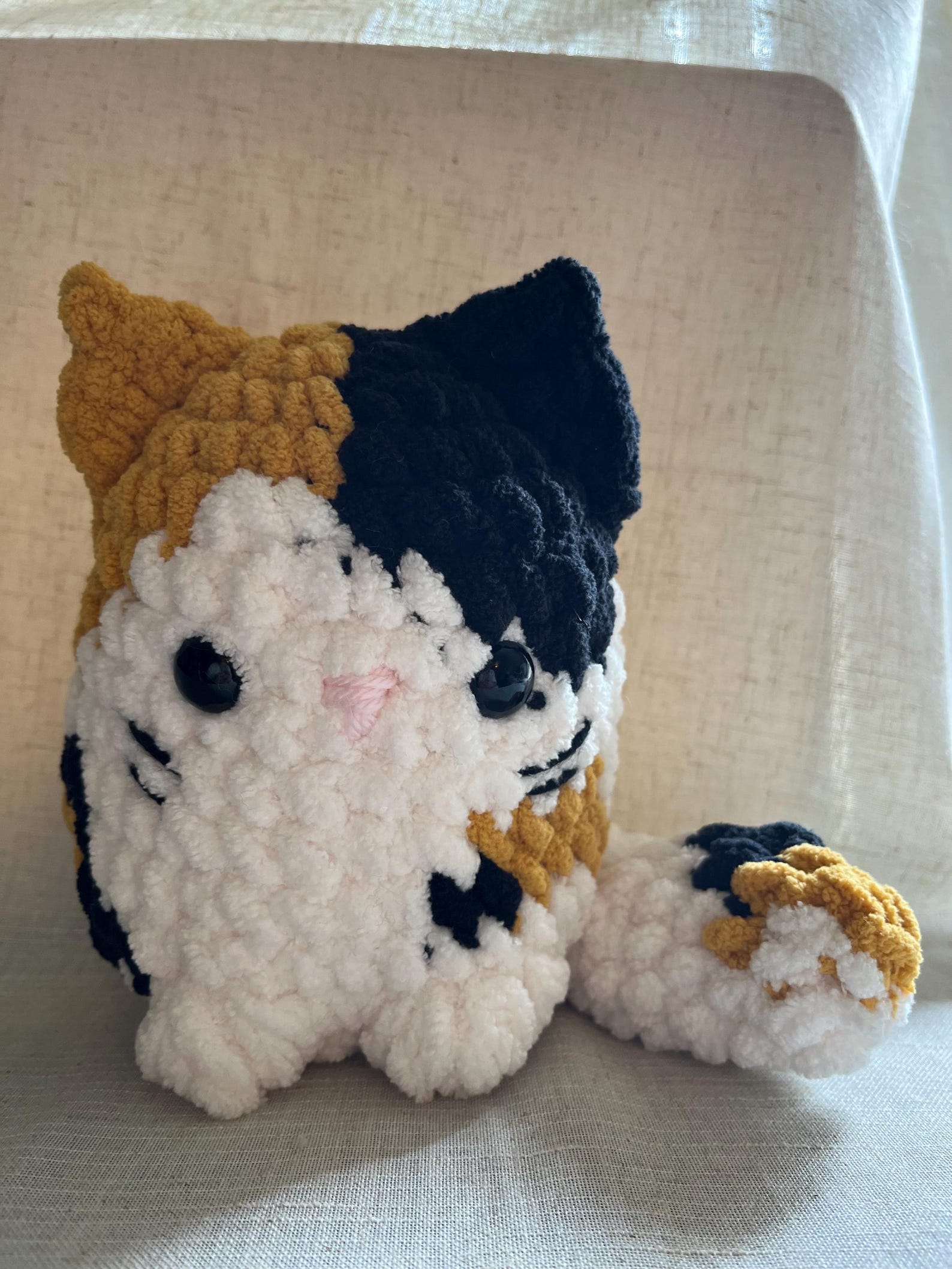 Chonky Floof Cat Crochet Amigurumi | Cute Stuffed Cat Plush | Handmade ...