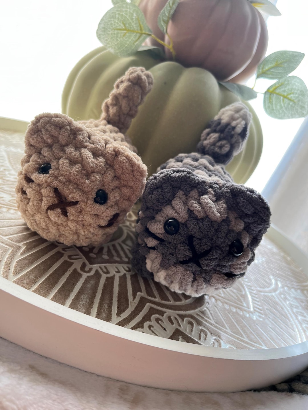 Mini Loaf Cat Crochet Amigurumi | Cute Stuffed Cat Plush | Handmade ...
