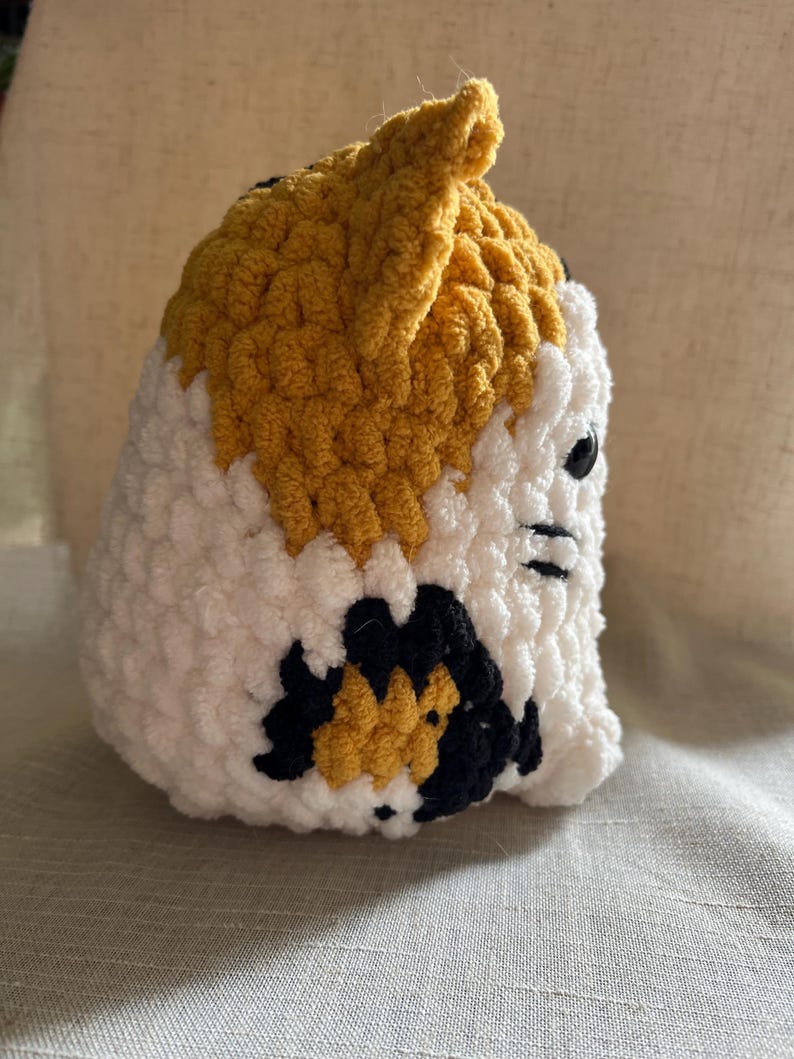Chonky Floof Cat Crochet Amigurumi | Cute Stuffed Cat Plush | Handmade ...