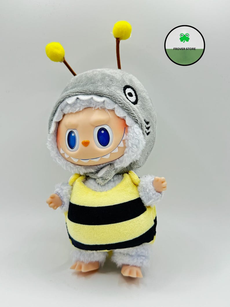 Labubu Clothes Bee Sweetie dress Hat - Etsy