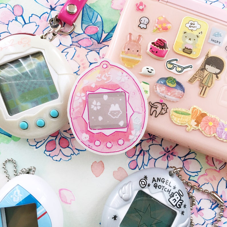 Tamagotchi Shells set of 3 | Etsy