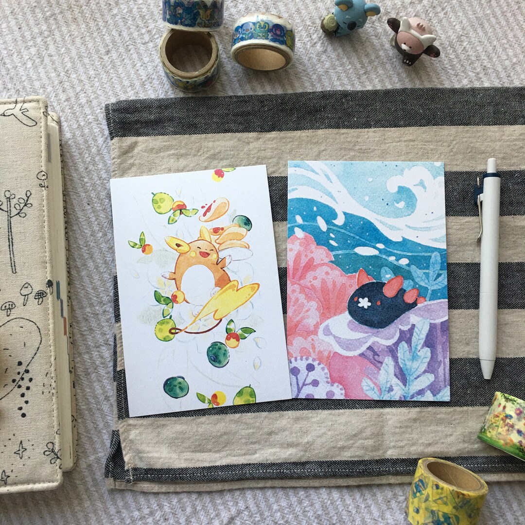 Games & Anime Postcards - Etsy