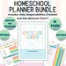 Homeschool Planner Printable, Home School Teacher, Homeschool Printable ...