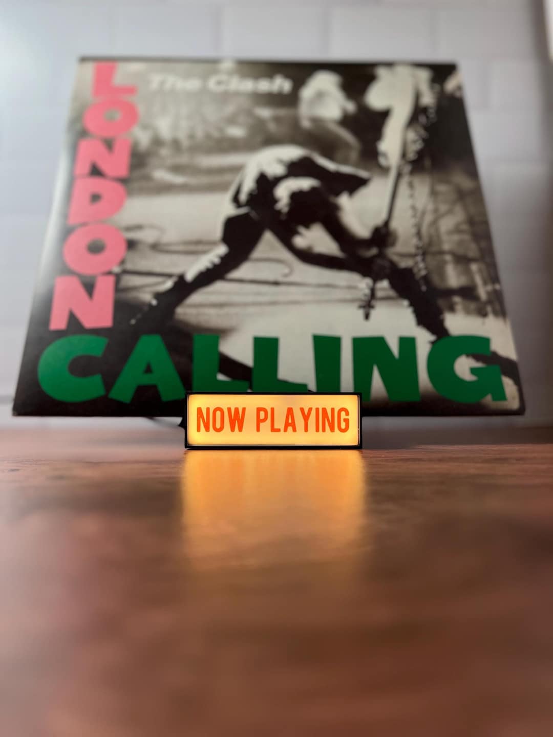 Now Playing LED Record Stand - Vinyl | Record Player| Music Room ...