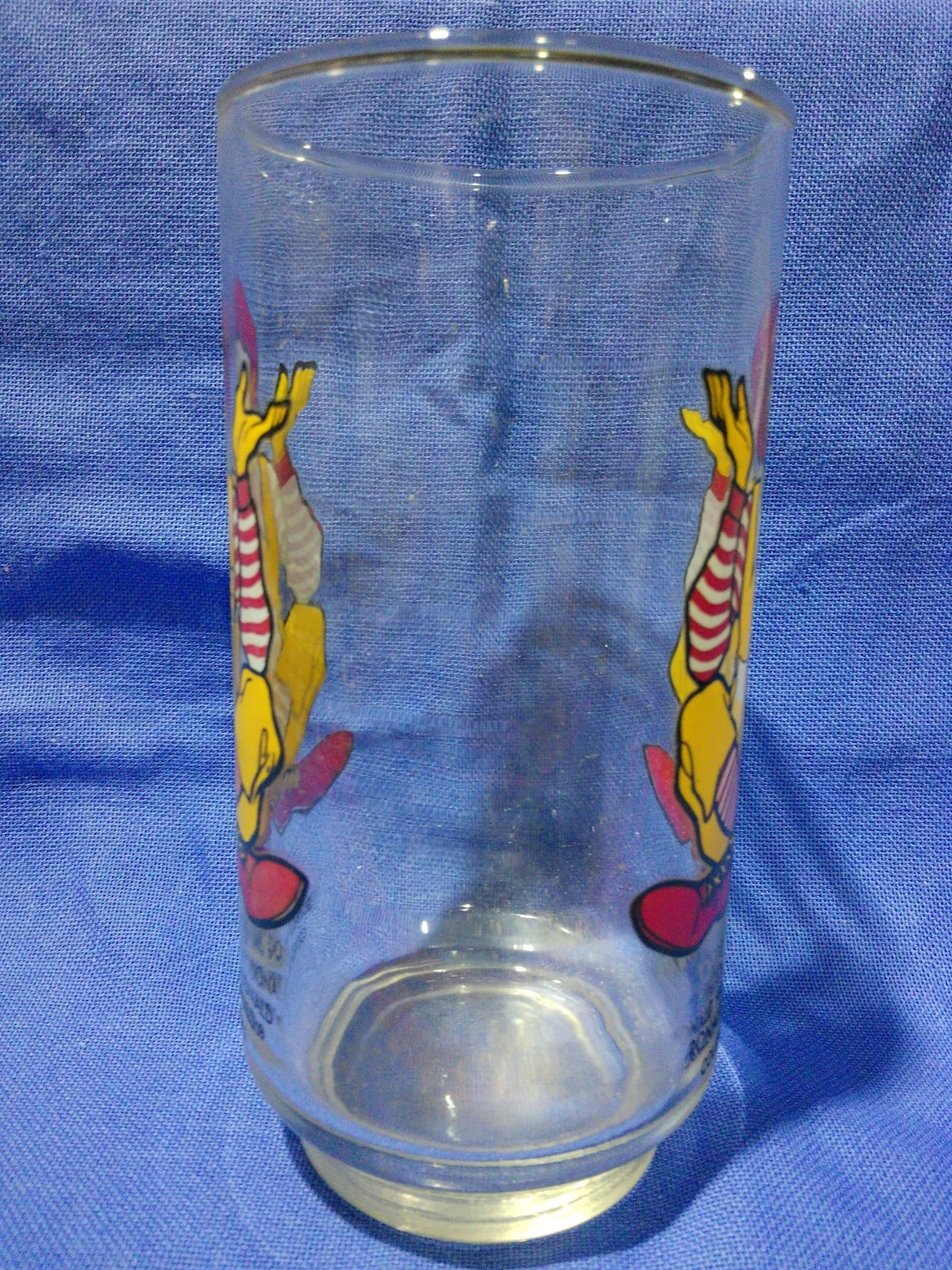 1970's Collector Series ~ Ronald Mcdonald Glass ~ Hands up ~ Legs ...