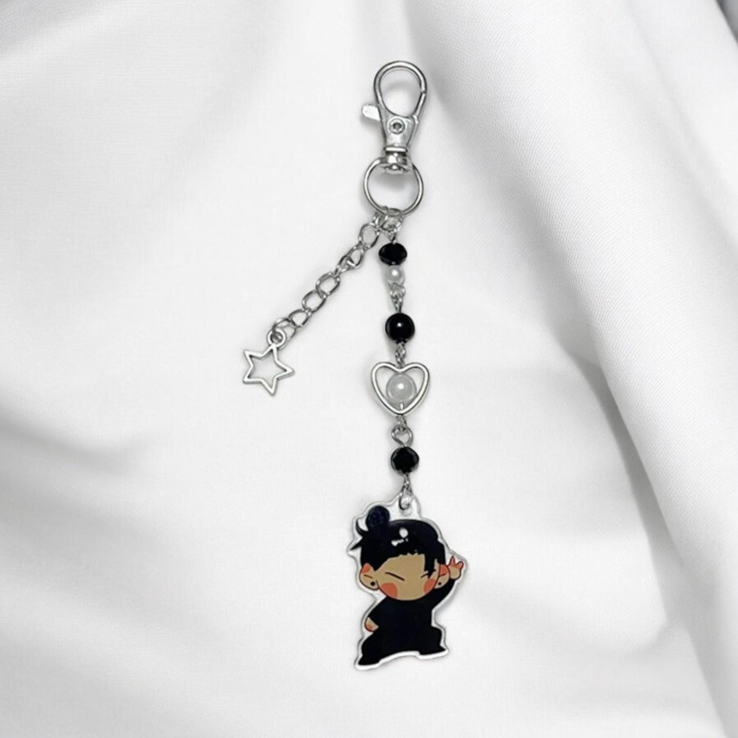 Handmade Gojo & Geto Keychain - Y2K Original Design, Unique Anime ...