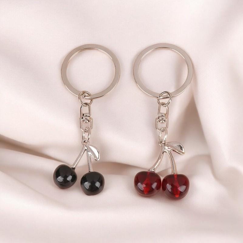 Cherry Keychain - Etsy